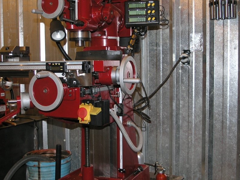 DRO for 6X26 Knee Mill